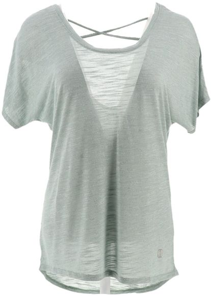 Balance by Marika | Tops | Balance Marika Imogen Crisscross Tee Chinois ...